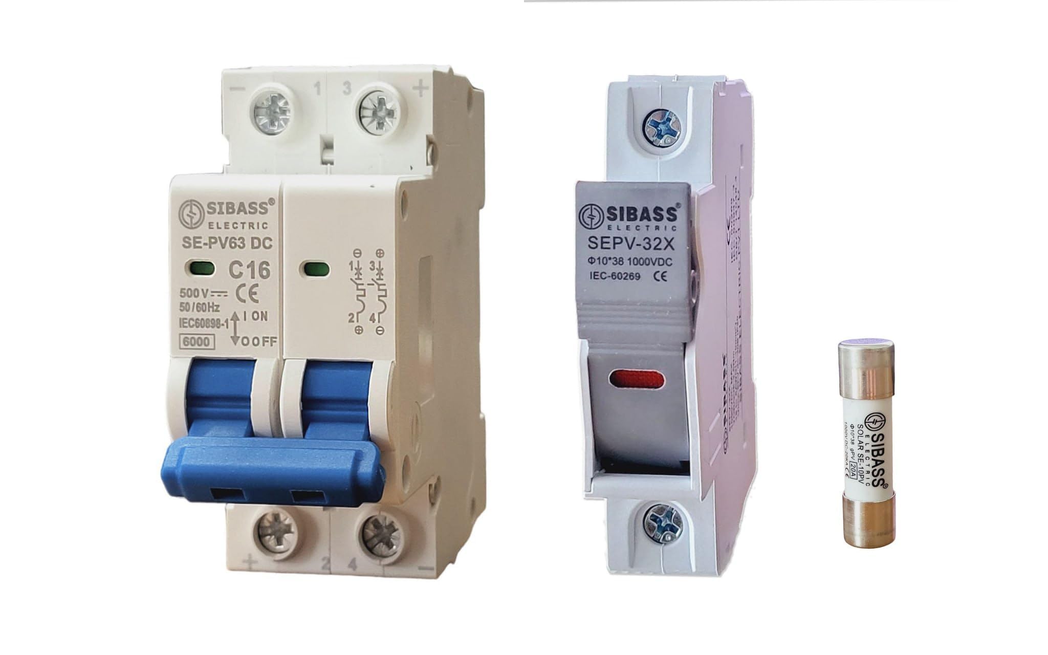 Dc Mcb And Fuse Holder With Fuse Link Dc Mcb | Desertcart INDIA