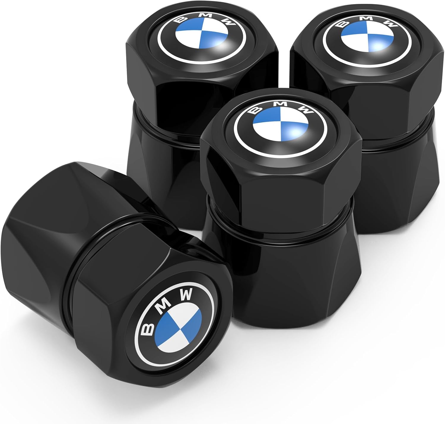 Alloy Tyre Valve Caps, Car Tyre Caps Compatible with BMW X1 X3 X7 X5 X6 ...
