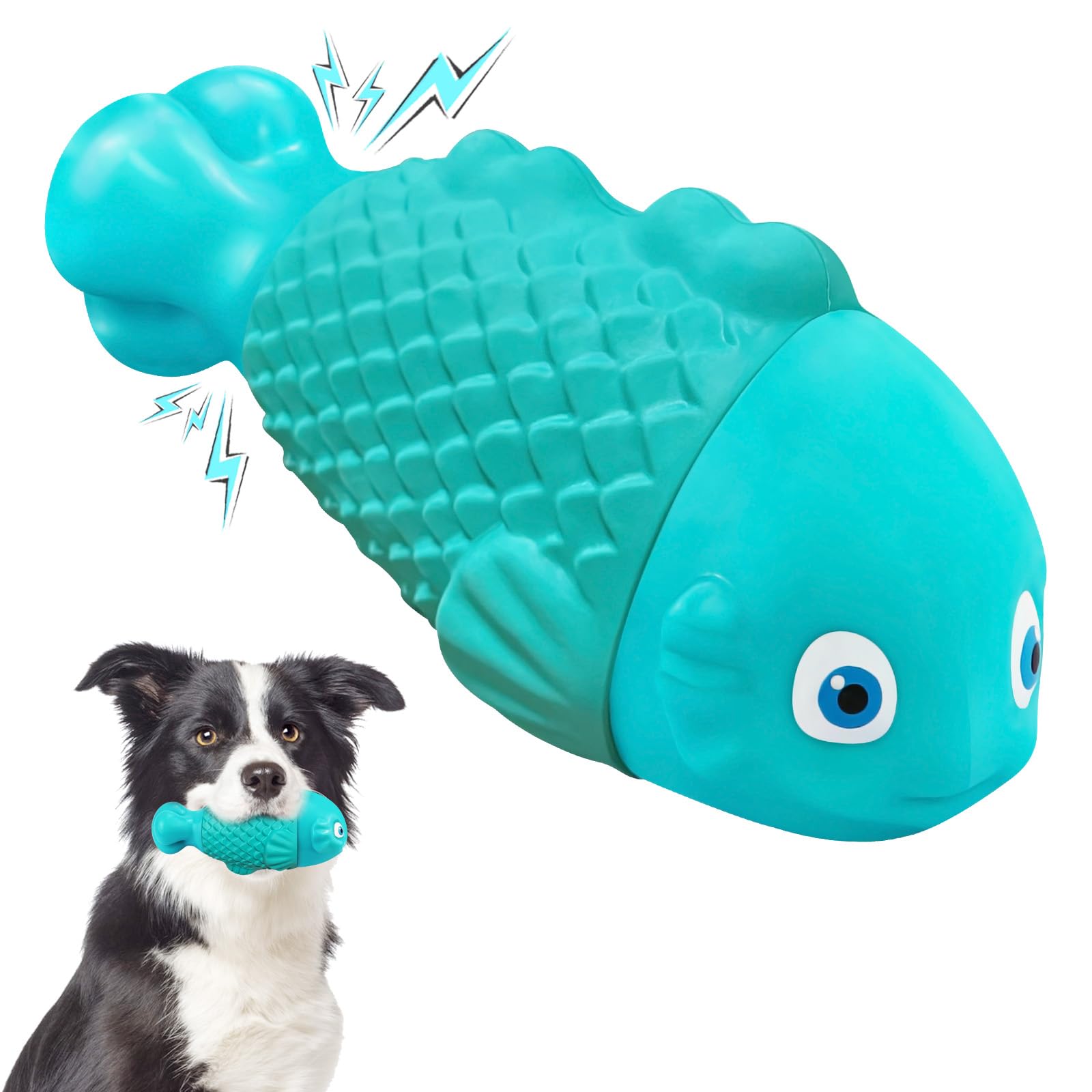 WinTour Dog Chew Toys for Aggressive Chewers, Indestructible Dog Toys ...