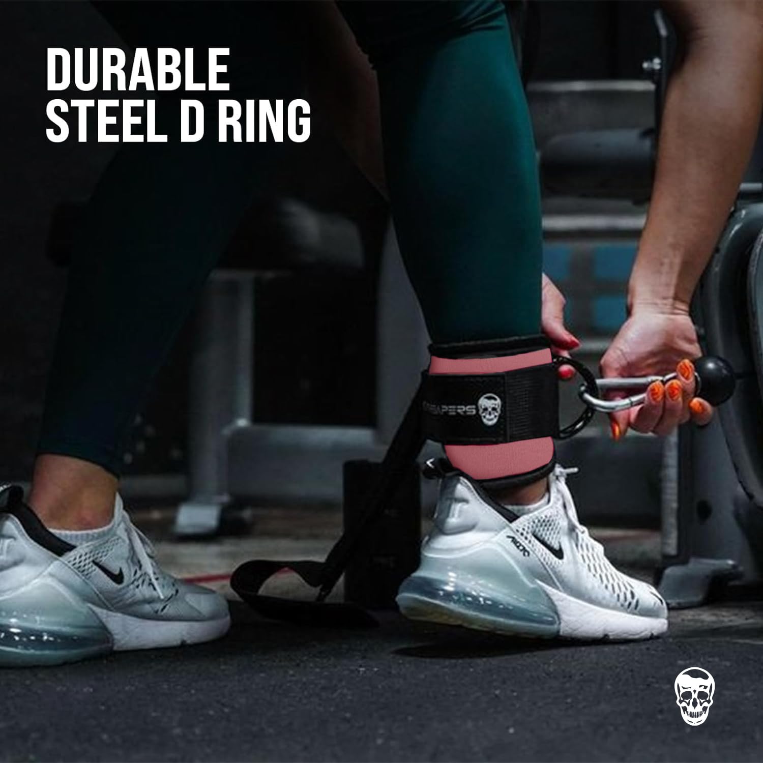 Snapklik.com : Gymreapers Ankle Strap (Single) For Cable Machine ...