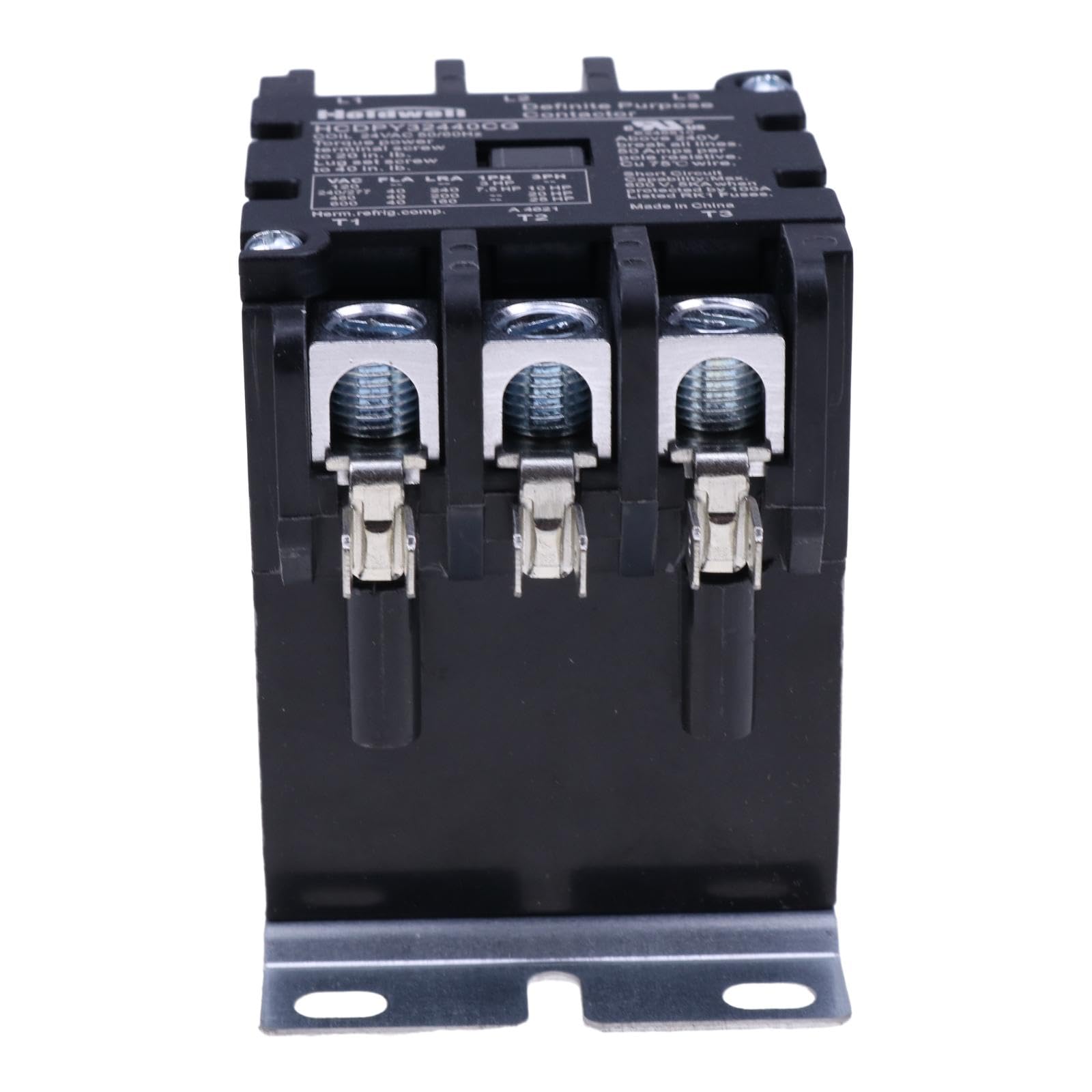 Snapklik.com : Holdwell 42CF35AJ 3 Pole 40 Amp 24V Coil Definite ...