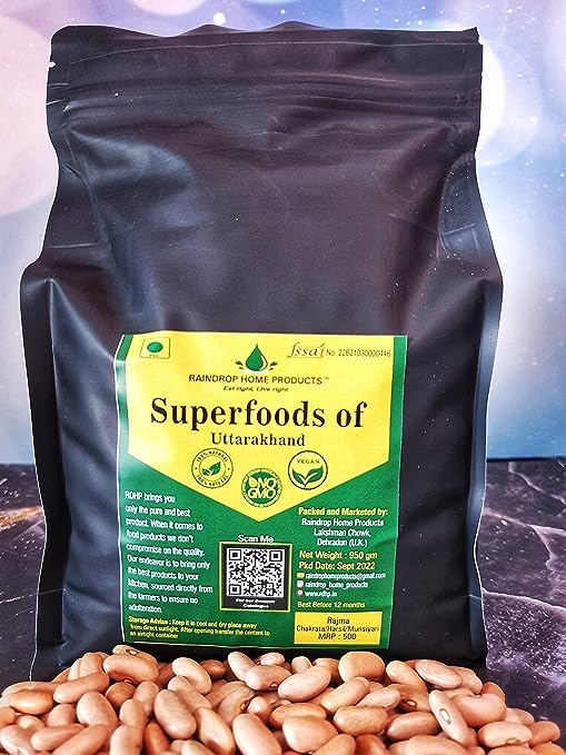 Harshil Rajma, Uttarakhand white rajma, no chemical no polish - 2800gm ...