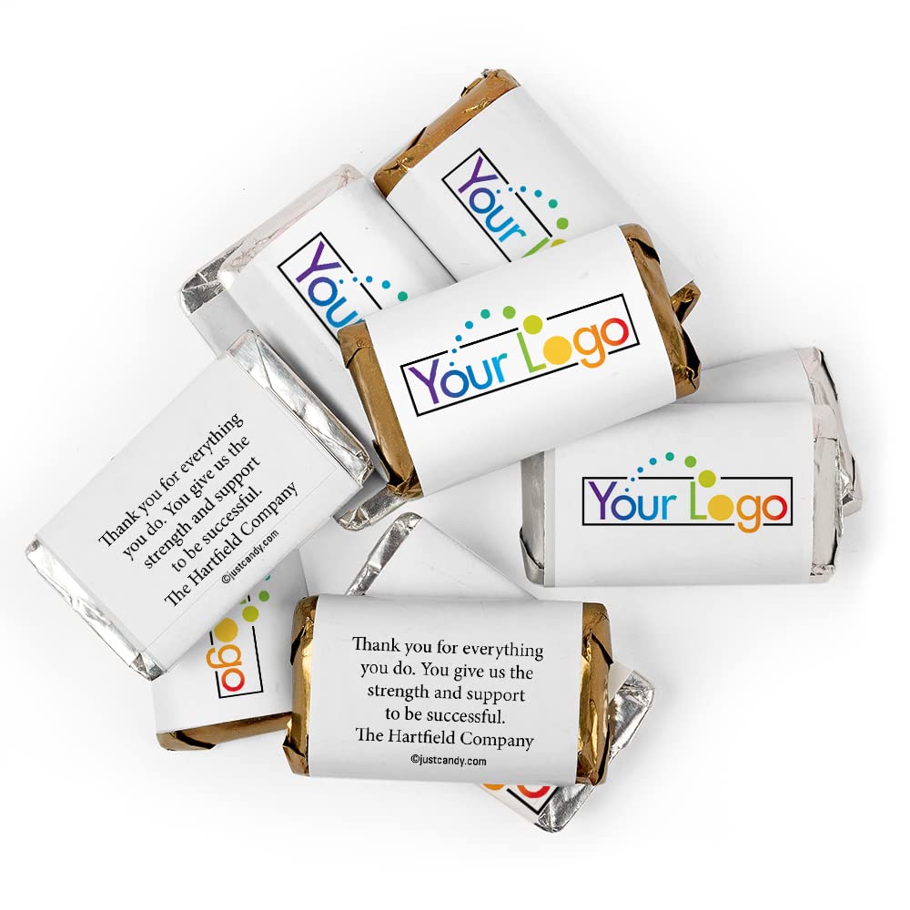 Amazon.com: Custom Printed Wrappers and Mini Chocolate Bars ...