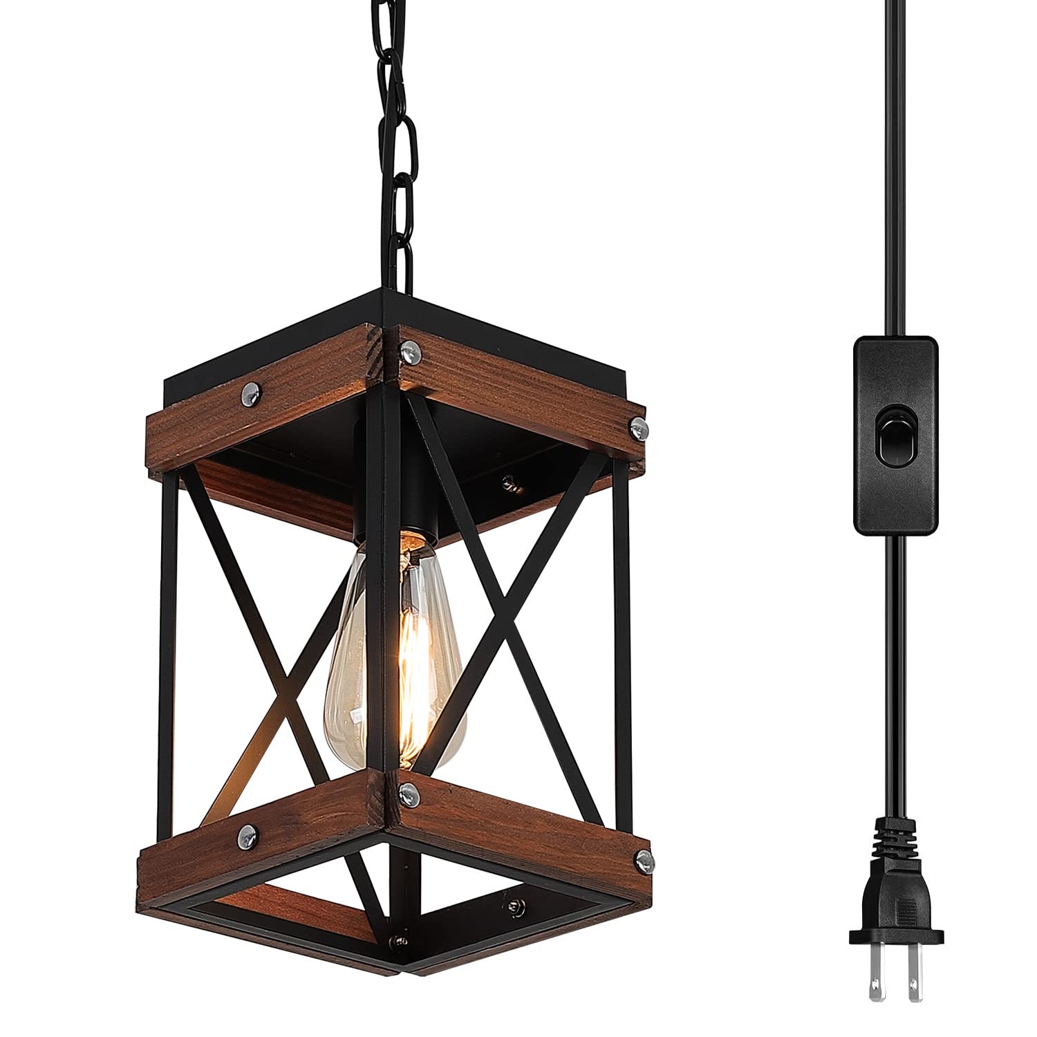 Rustic Plug In Pendant Lighting Rustic Lantern Pendant Lighting