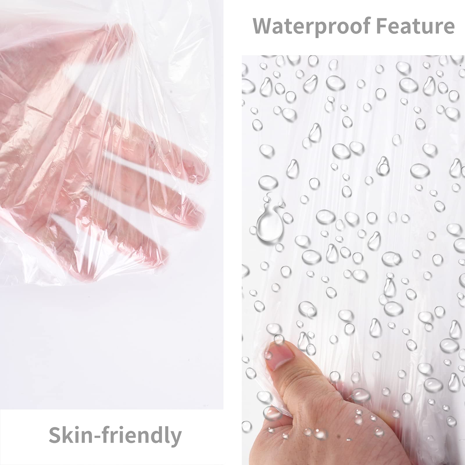 Snapklik.com : Sauna Blanket Liners Disposable Plastic Body Wrap ...