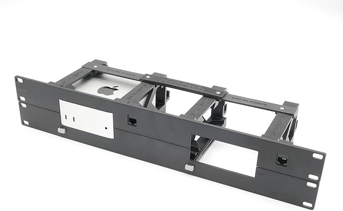 Amazon.com: thingsNrack Rack Mount for 2 pcs Apple mac Mini M4 with ...