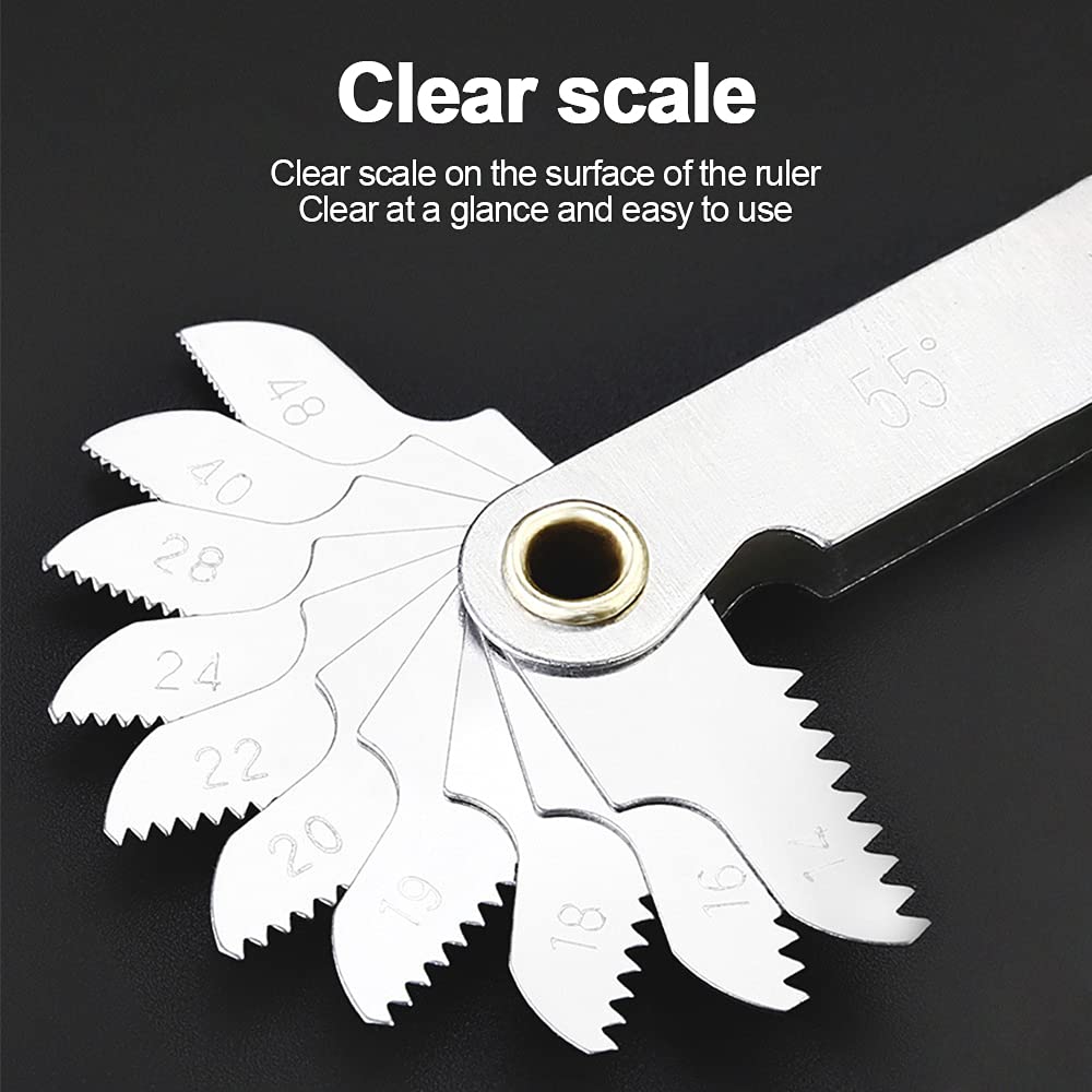 RoxNvm Screw Thread Gauges,Thread Gauge Metric,Stainless Steel Thread ...