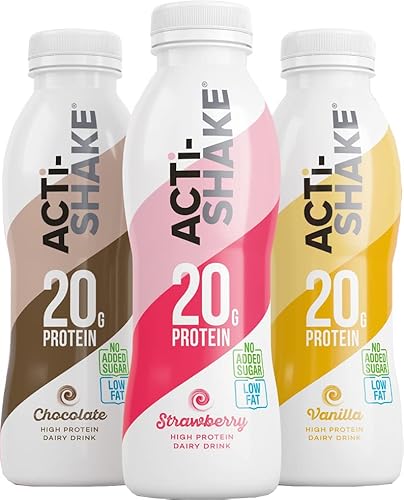 Acti-Shake High Protein Dairy Drink 380g (Pack of 8) - Yorkshire ...