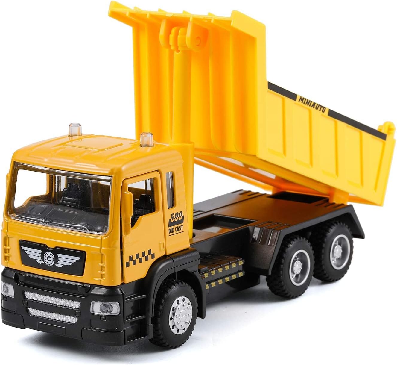 Haomsj Dump Truck Toys Diecast Metal Cars Construction Toy Trucks with ...