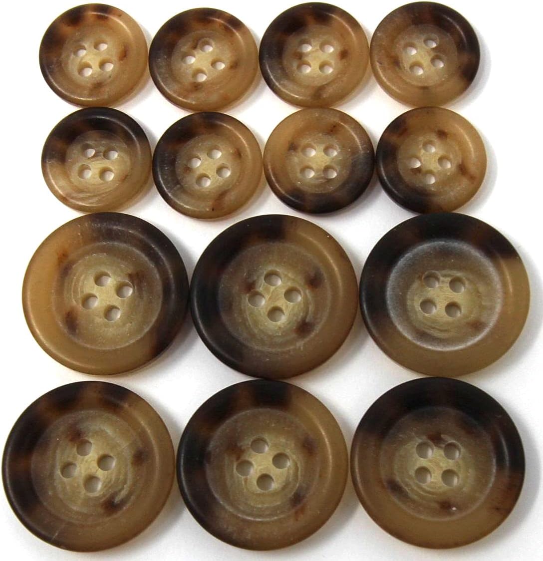 Amazon.com: 14 Piece Tailors Buttons for Double Breasted Jackets ...