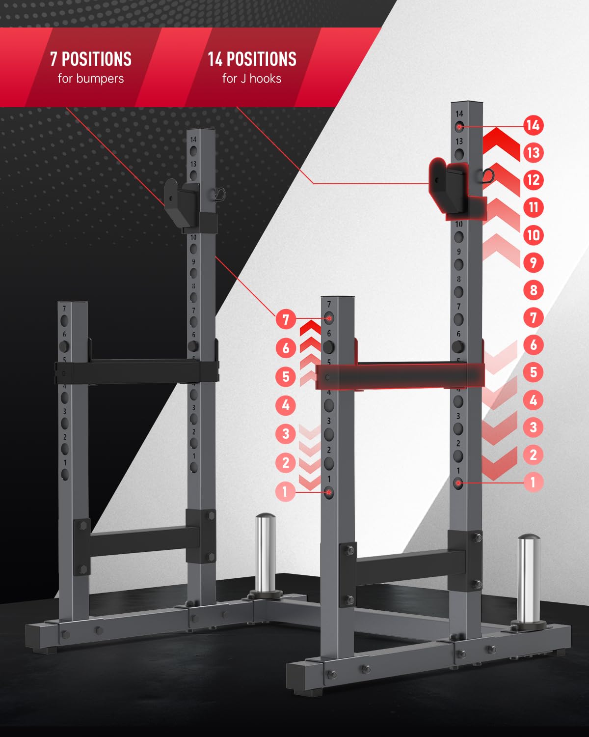 Snapklik.com : Squat Rack,Bench Press Rack,Multi-Function Barbell Rack ...