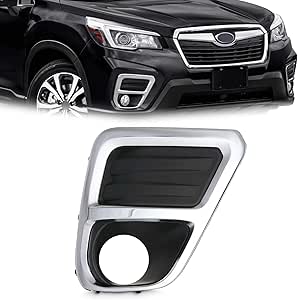 Amazon.com: Partzer Front Passenger Side Fog Light Cover Fog Lamp Bezel ...