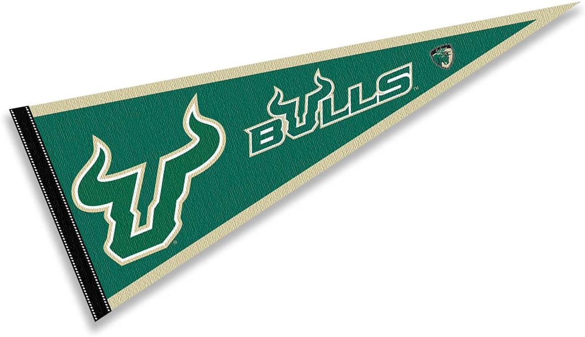 Amazon.com : USF Bulls Pennant Full Size Felt : Sports & Outdoors