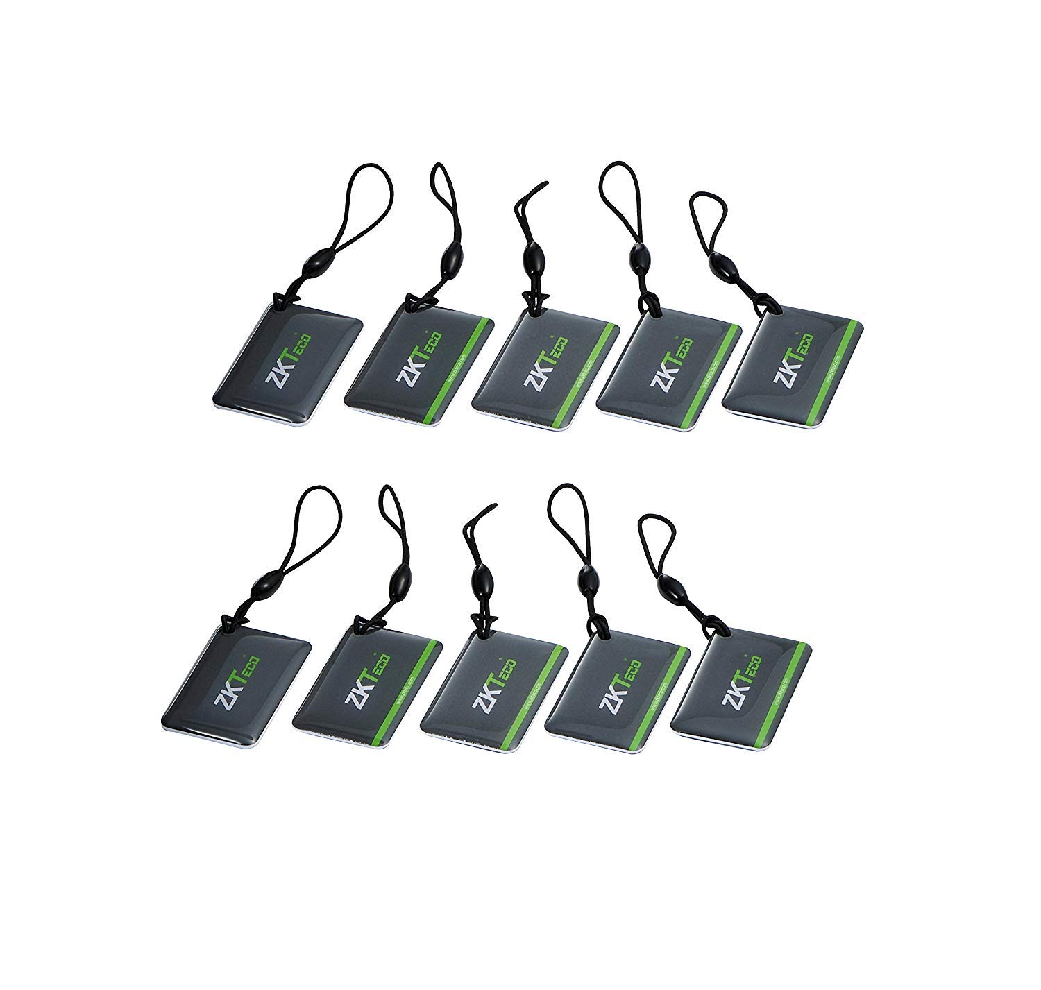 Buy ZKTeco Mini Access Control Plastic Card RFID Key Fob Proximity RFID ...