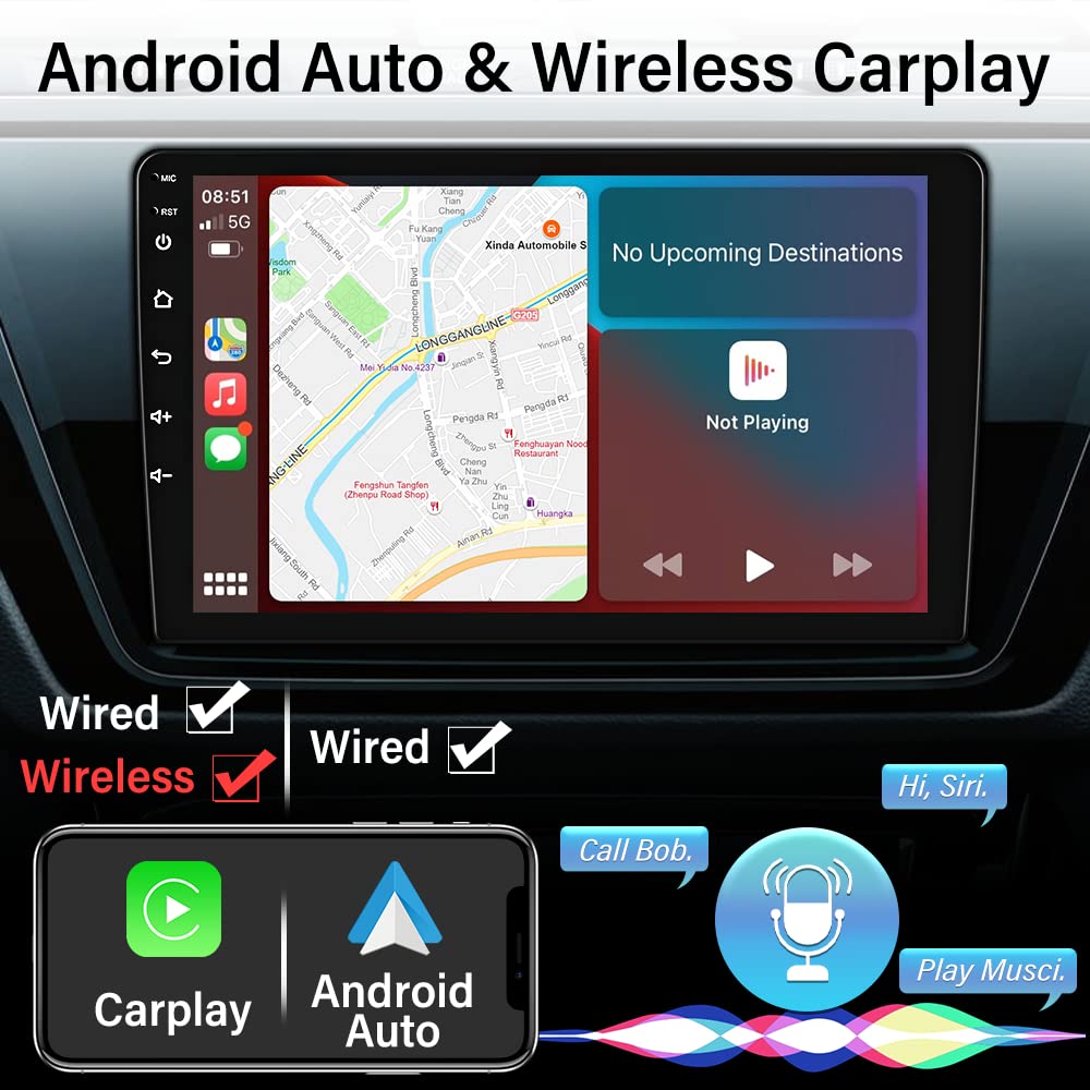 Wireless Carplay Double Din 1...B09LXRT6FV | Encarguelo.com