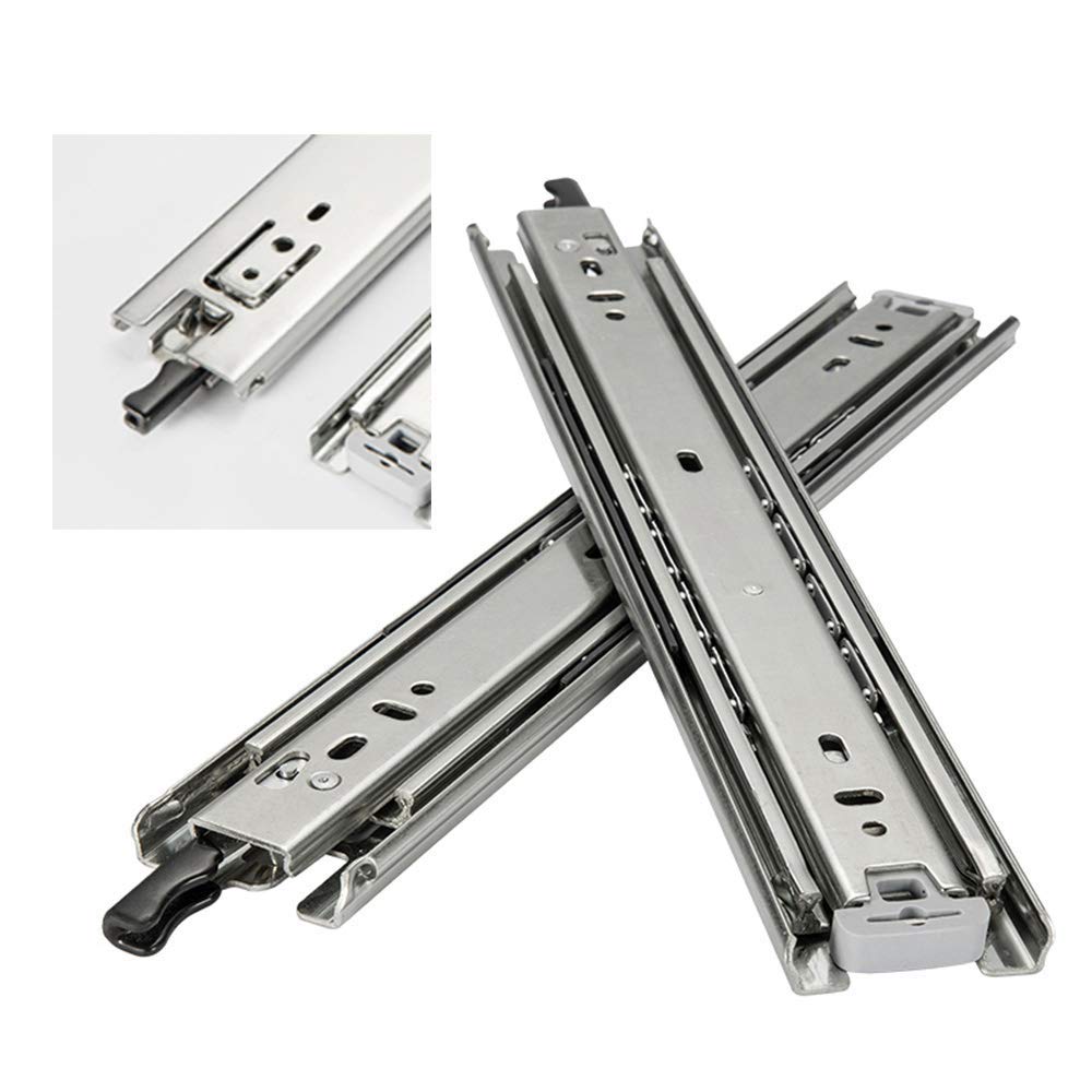 Buy PhIree Hardware Soft Close Drawer Slides Push to Open Drawer Runner ...