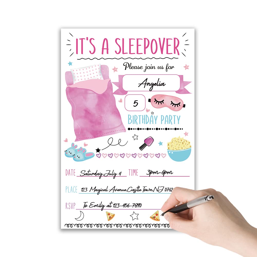 Sleep Over Invitations For Tween Girls 17 Fun Slumber Party Ideas