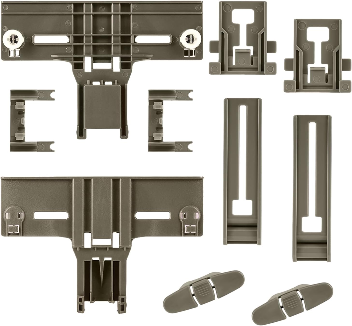 Amazon.com: Upgraded W10350376 Dishwasher Top Rack Adjuster Part Kit ...