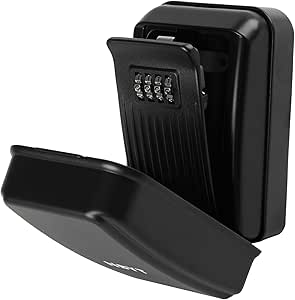 NBYT Portable Combination Lock keybox, Wall Mount,For House Keys Key ...