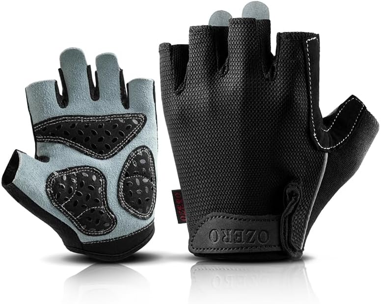 INBIKE 5mm Gel Pad Half Finger Bike Bicycle Cycling Gloves : Amazon.com ...