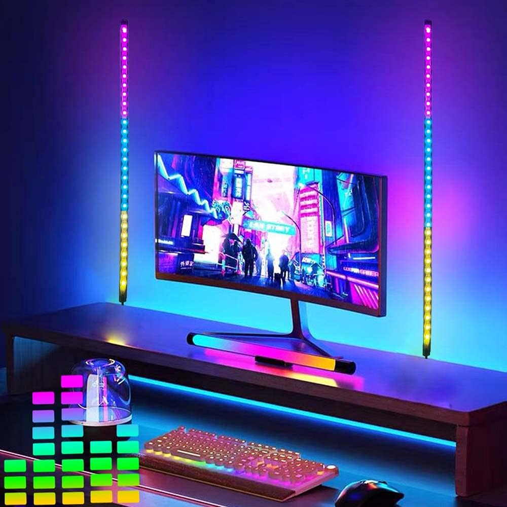 Amazon.com: Xtreme USB Powered Sound Reactive LED Light Strip with 8 ...