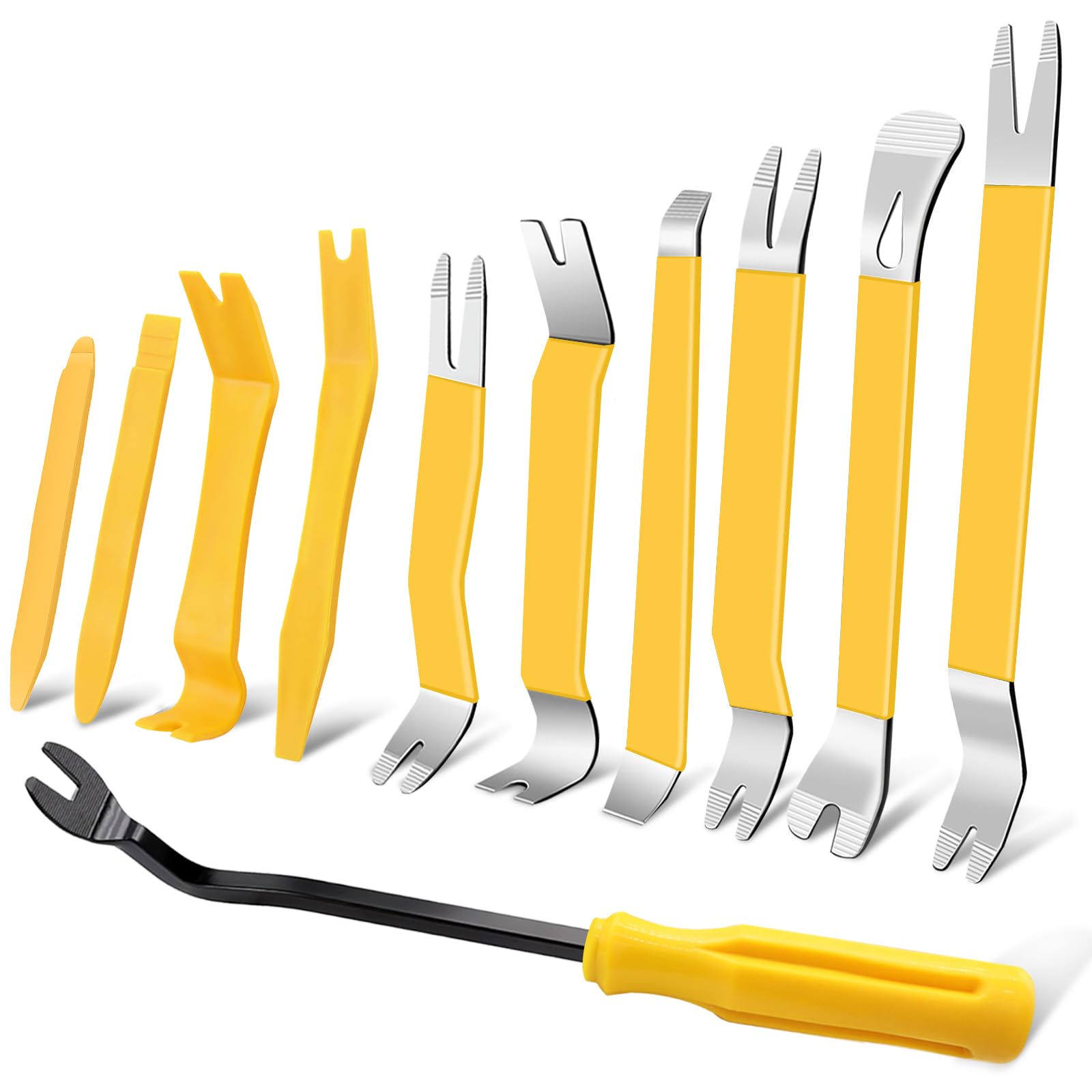 Plastic Trim Removal Tool 11-Piece Car Trim Removal Tool Kit - Pry ...