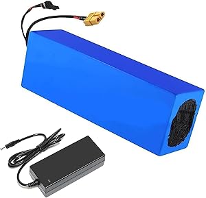 60V 10Ah 12Ah 15Ah 20Ah 25Ah 30Ah E-Bike Lithium-ion Battery with Charger Built-in BMS for 200 ...