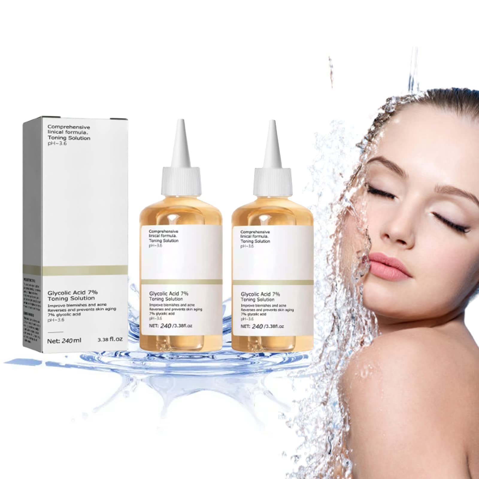 Buy Glycolic 7% Toning Resurfacing Solution, The Ordinary Glycolic ...