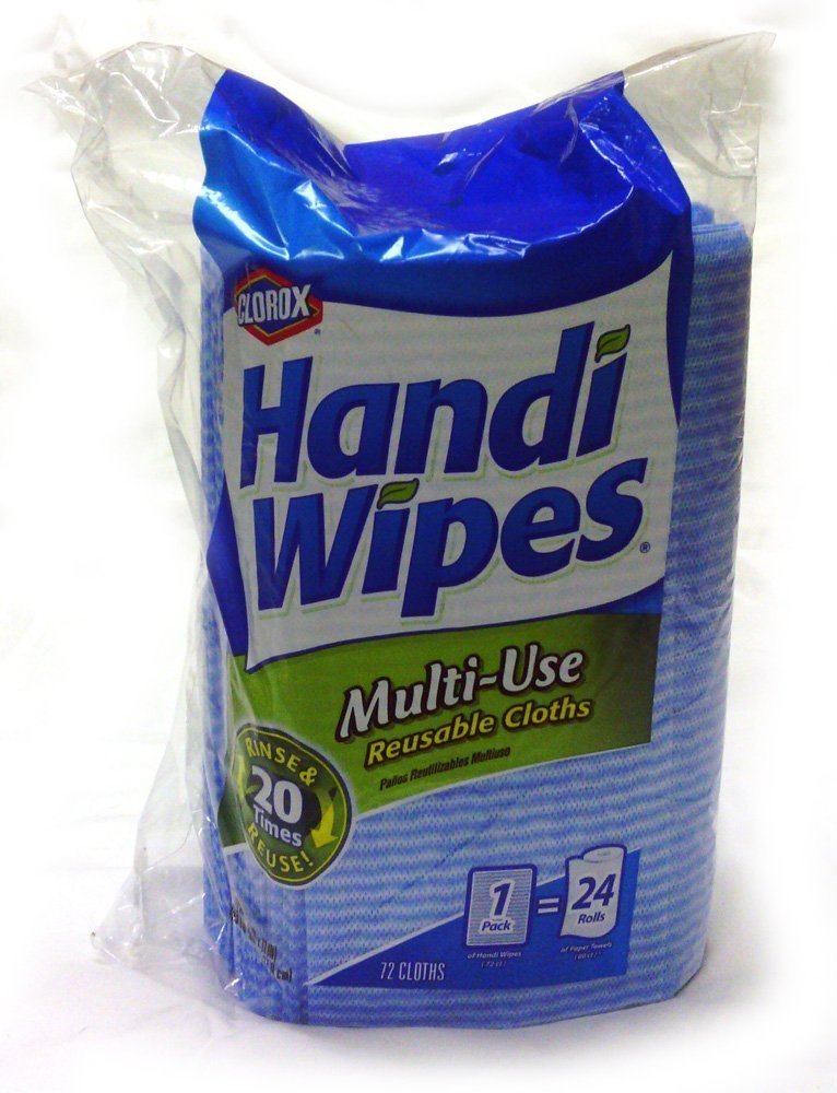 Amazon.com: Clorox Handi Wipes - Paños reutilizables multiusos - 72 ...