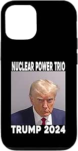 Amazon.com: iPhone 14 Nuclear Power Trio -Trump Mug Shot -Trump 2024 ...