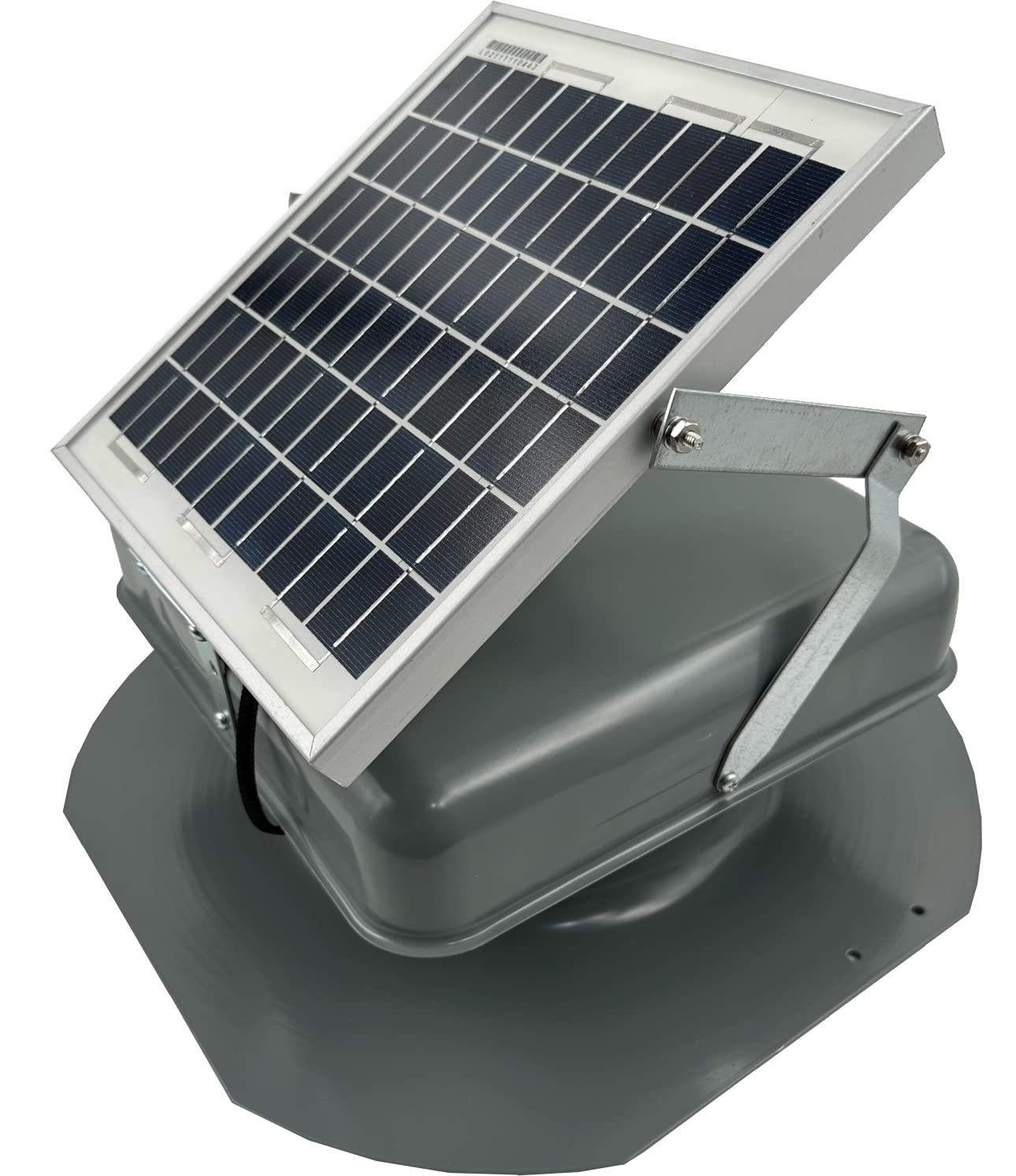 Buy Solar Mega RoofBlaster 2.0 with Gray Vent (Adjustable Solar Panel ...