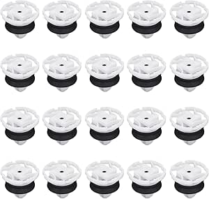 20 pcs Interior Door Trim Panel Card Retainer Clips 7703077476 ...