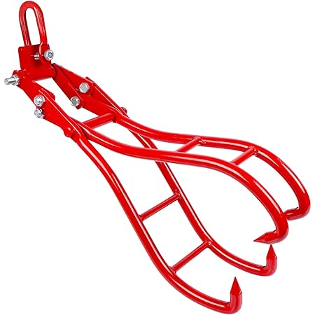 Amazon.com : Log Lifting Tongs 28" Heavy Duty Timber Claw, Log Grapple ...