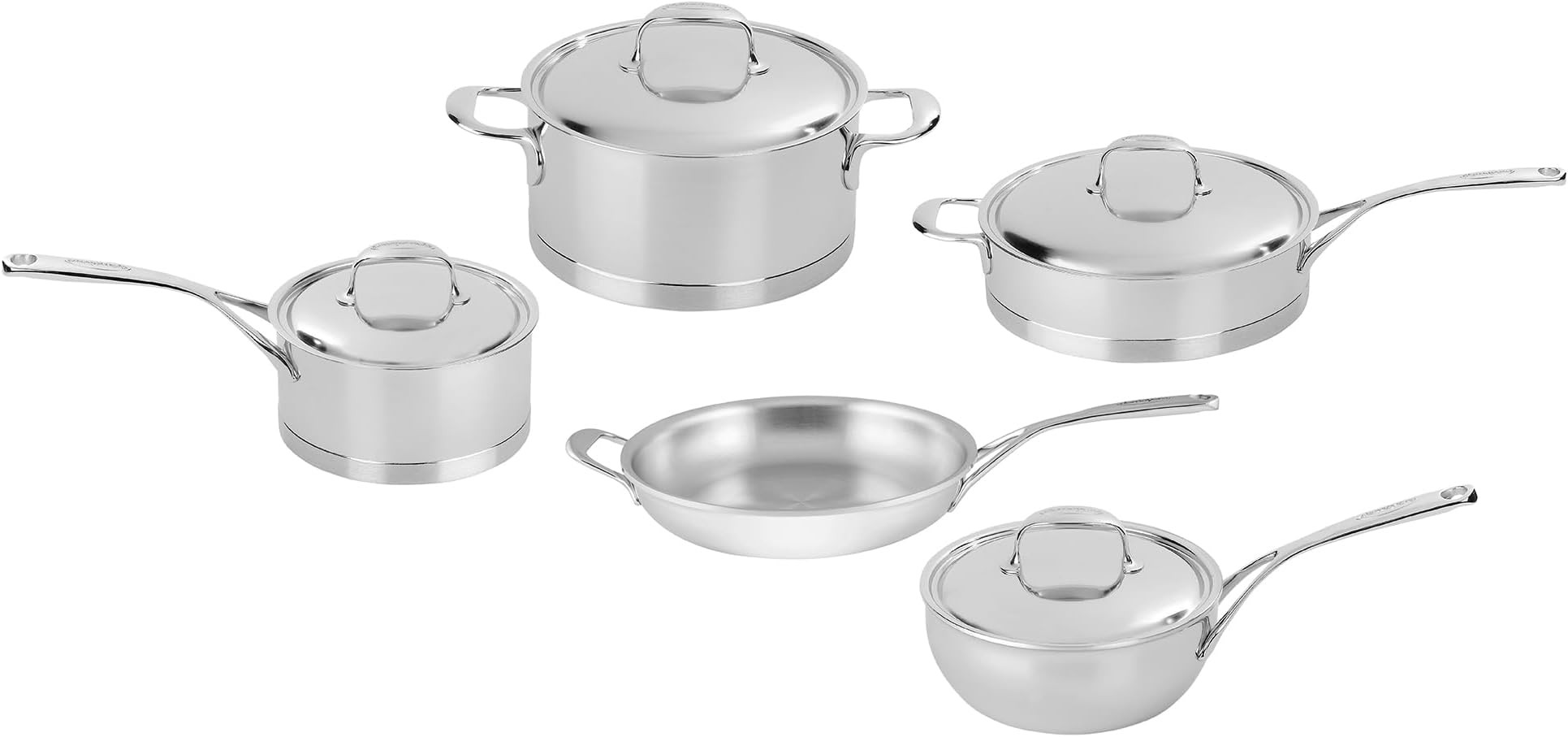 Amazon.com: Demeyere Atlantis 9-pc Stainless Steel Cookware Set: Home ...
