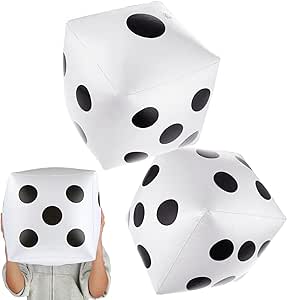 Inflatable Dice, 2 Pack Giant Dice Large Dices Jumbo Dices Decor ...