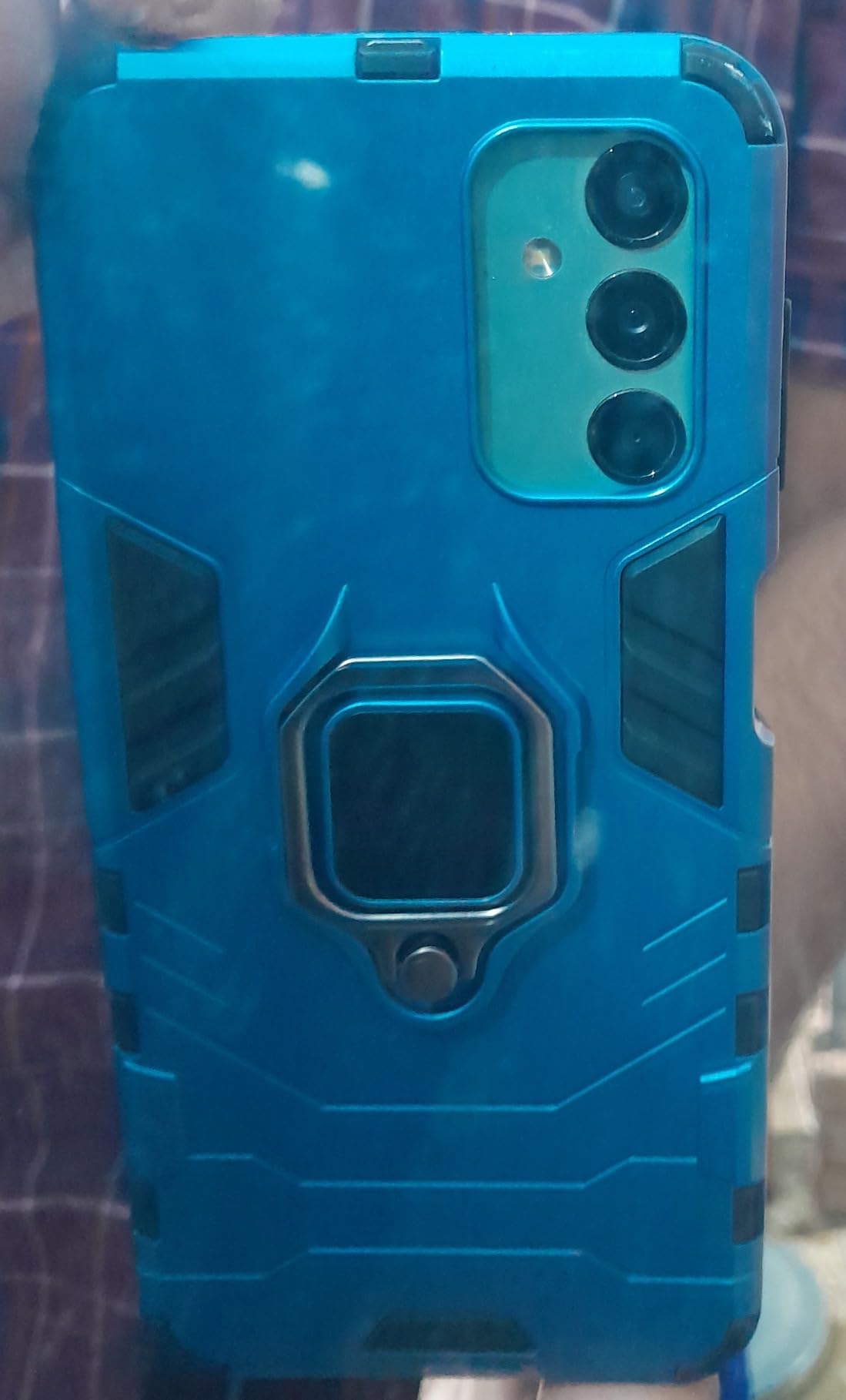 TheGiftKart Tough Armor Samsung Galaxy M13 4G Bumper Back Case Cover ...