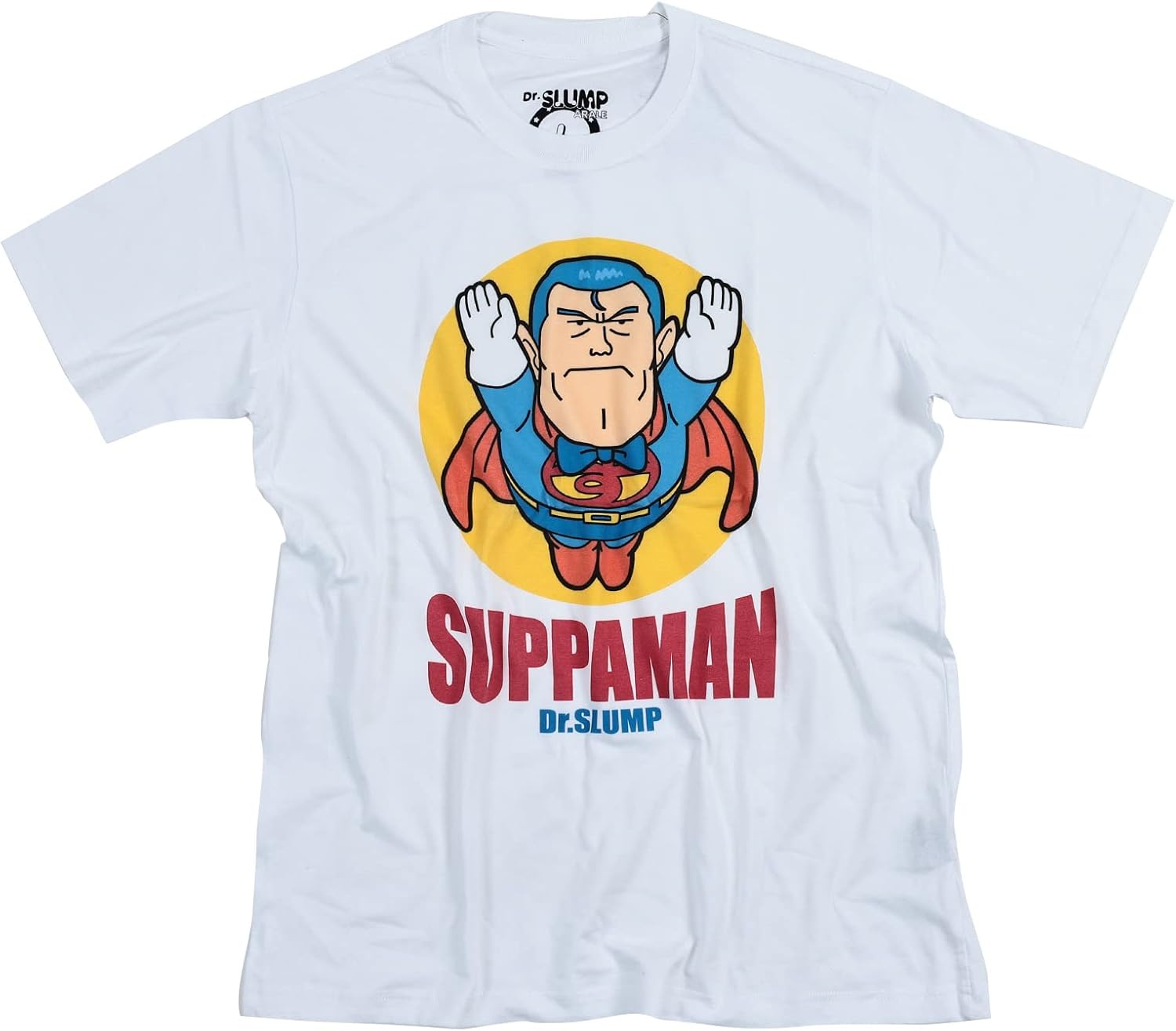 Amazon | [EVERSOUL] Dr.スランプ アラレちゃん Tシャツ スッパマン 半袖 アニメ キャラクター ARALE ドクタースランプ グッズ ユニセックス ホワイト Mサイズ ...