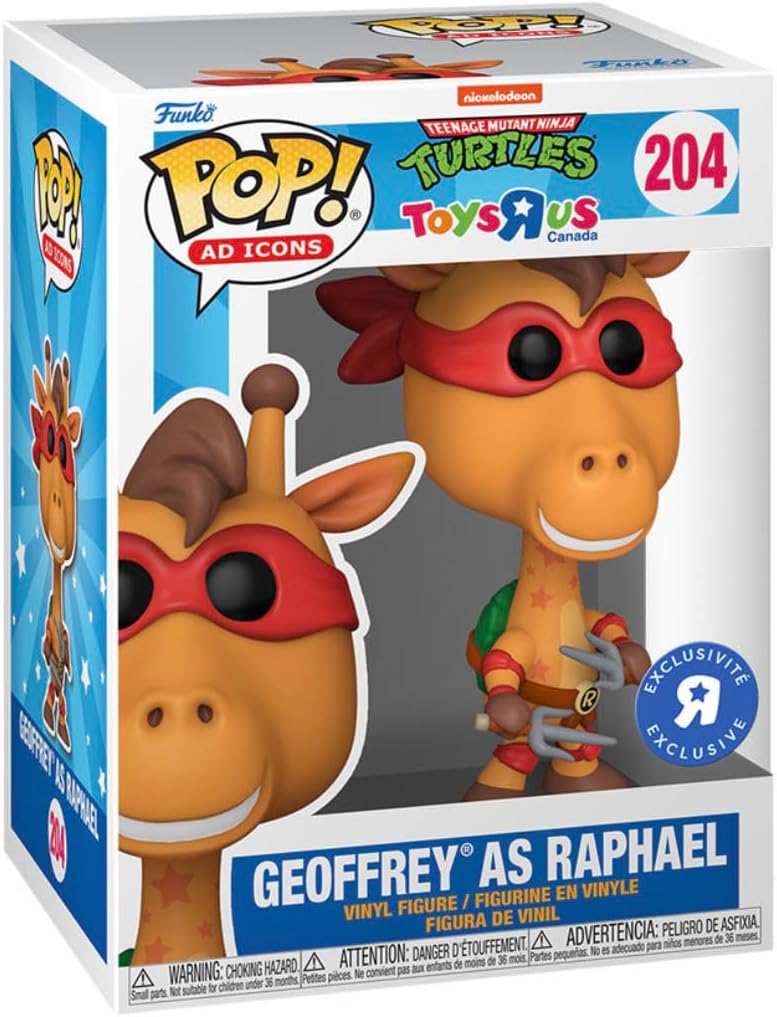 Amazon.com: Funko POP! TMNT Geoffrey as Leonardo, Michelangelo ...