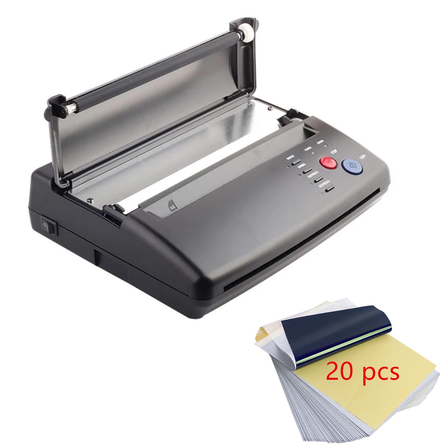 Amazon.com: iMeshbean Tattoo Transfer Stencil Machine Copier Printer ...