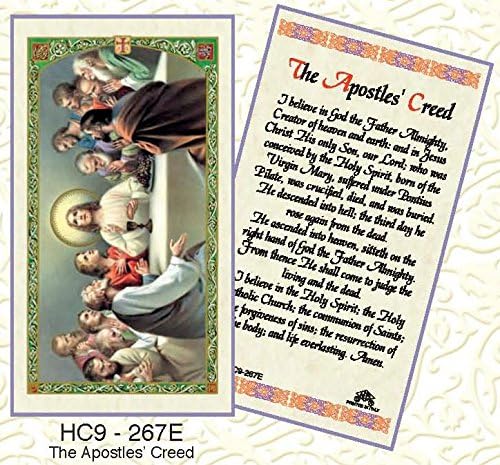 Amazon.com: Apostle's Creed Laminated Prayer Cards - Pack of 25 - HC9-267E