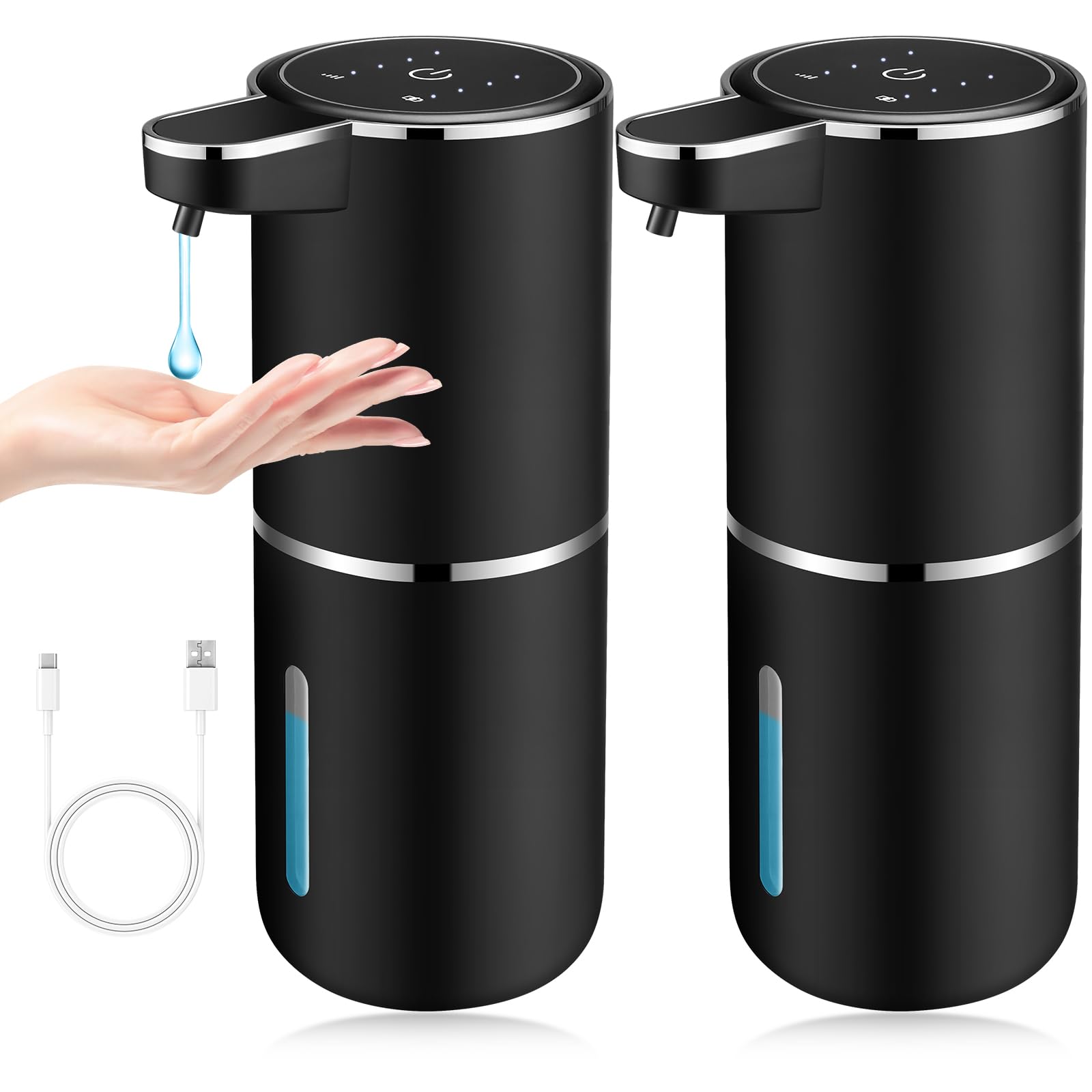 Amazon.com: 2 Pack Automatic Soap Dispenser,Automatic Liquid Soap ...