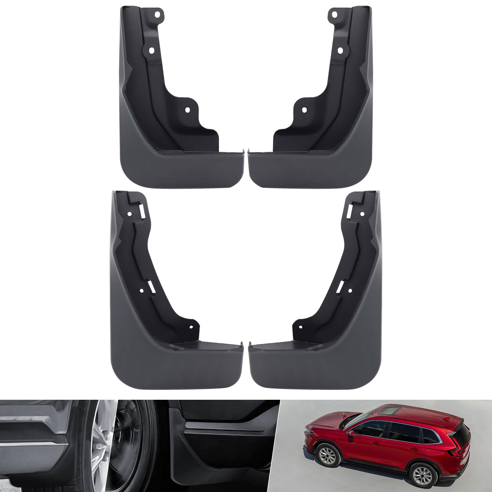 Amazon.com: MOFANS Mud Flaps Kit Mud Splash Guard Fit for Honda CRV CR ...