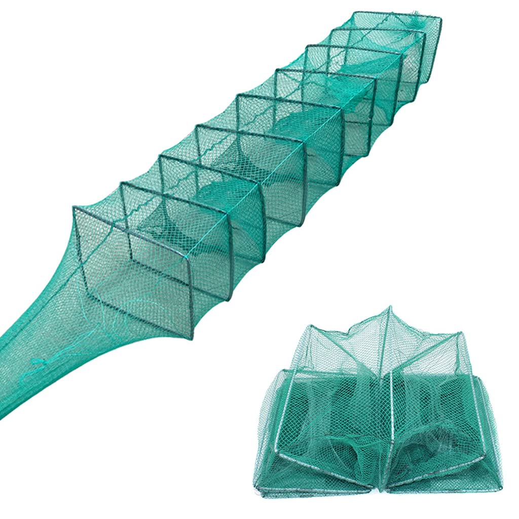 Buy Proberos® 1.8m Fishing Traps Portable Folded Fishing Net Shrimp ...