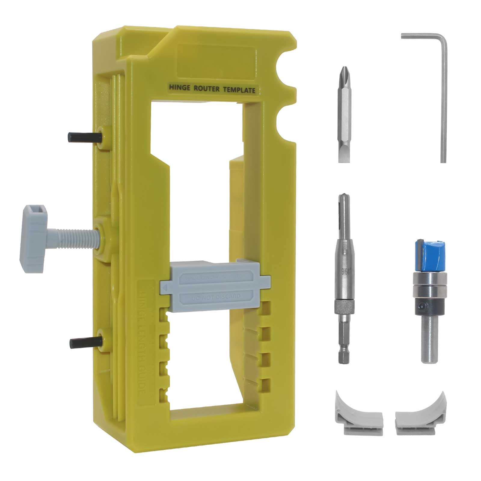 Door Hinge Routing Jig Door Hinge Mortiser Kit Installation Template ...