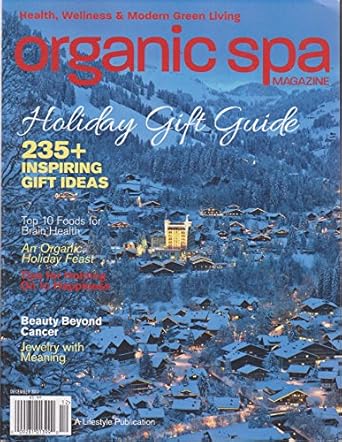 Organic Spa Magazine December 2017: Amazon.com: Books