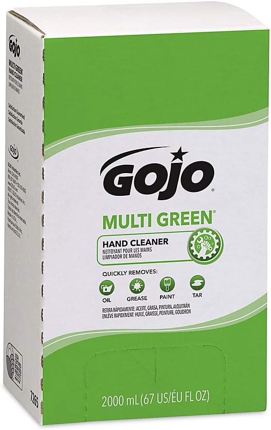Amazon.com: GOJO MULTI GREEN Hand Cleaner, Natural Citrus Solvent, 2000 ...