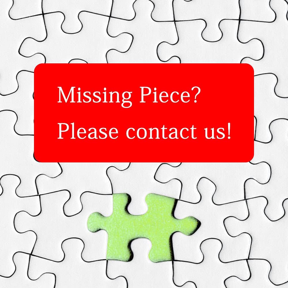 BEDUKE Rompecabezas de 1000 piezas, cada pieza es única, para adultos ...