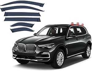 Amazon.com: LZGBMNB 6 Pcs Wind Deflectors for BMW X5 MK4-G05 2019-2022 ...
