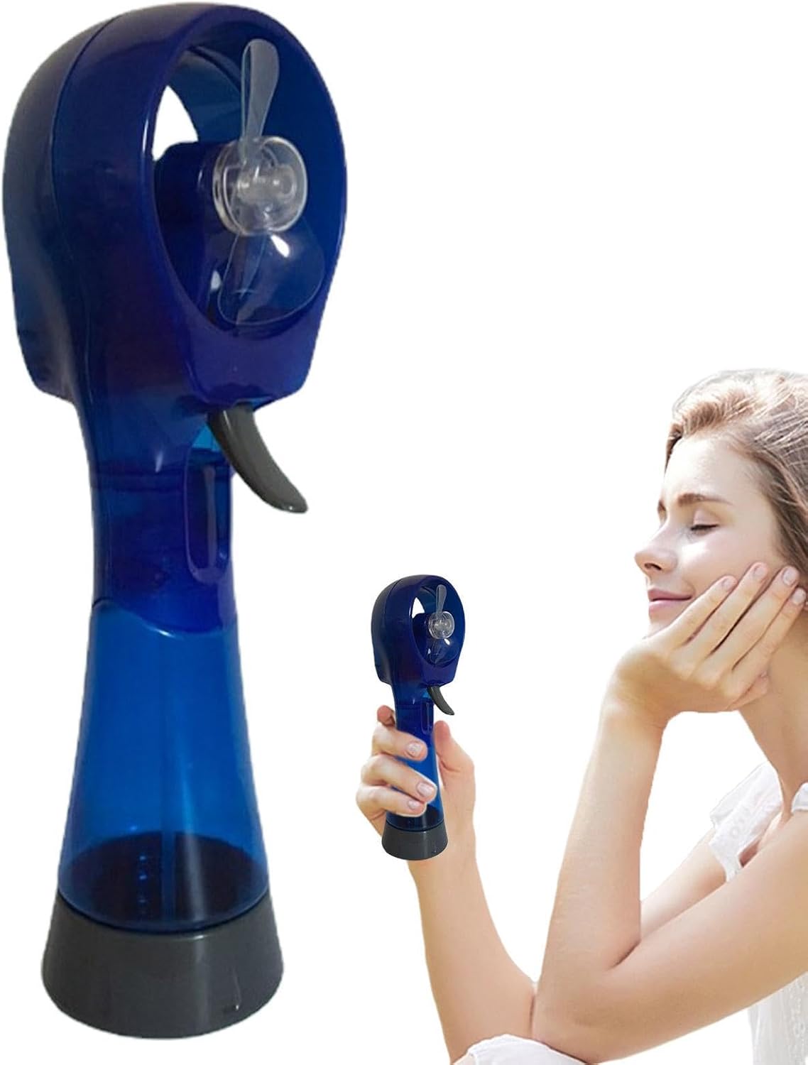 Hand fan - Portable Misting Fan, Handheld Personal Mister Fan | Battery ...