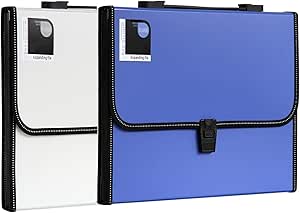 Amazon.com: MBVHVVJC Expanding File Organizer Accordion A4 Desk Folders ...